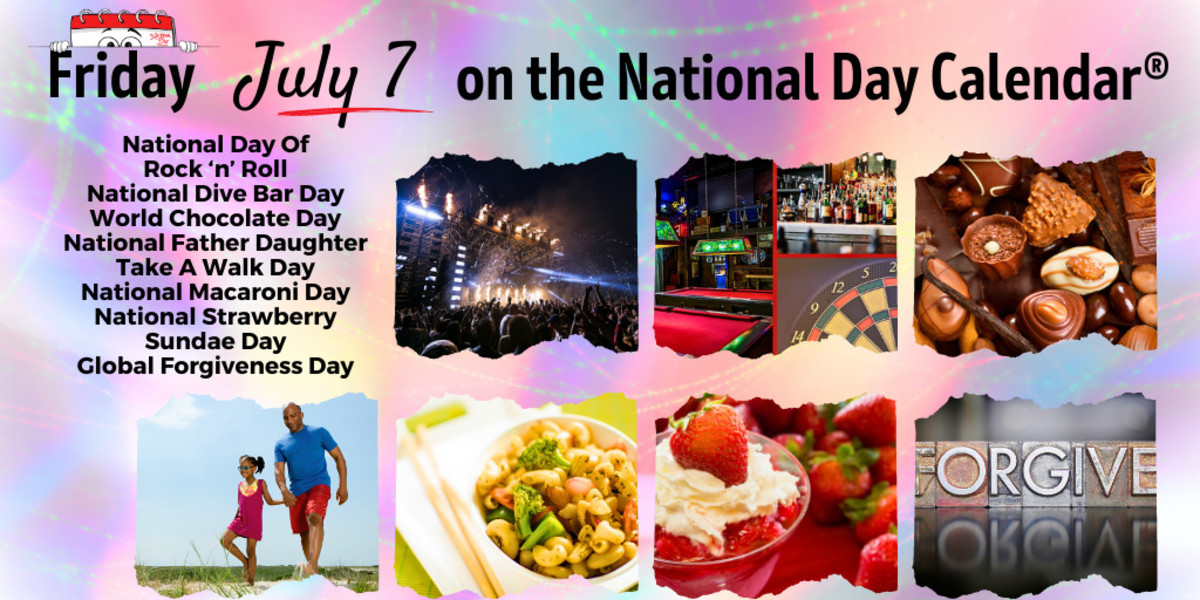 JULY 7, 2023 | NATIONAL FATHER DAUGHTER TAKE A WALK DAY | WORLD ...