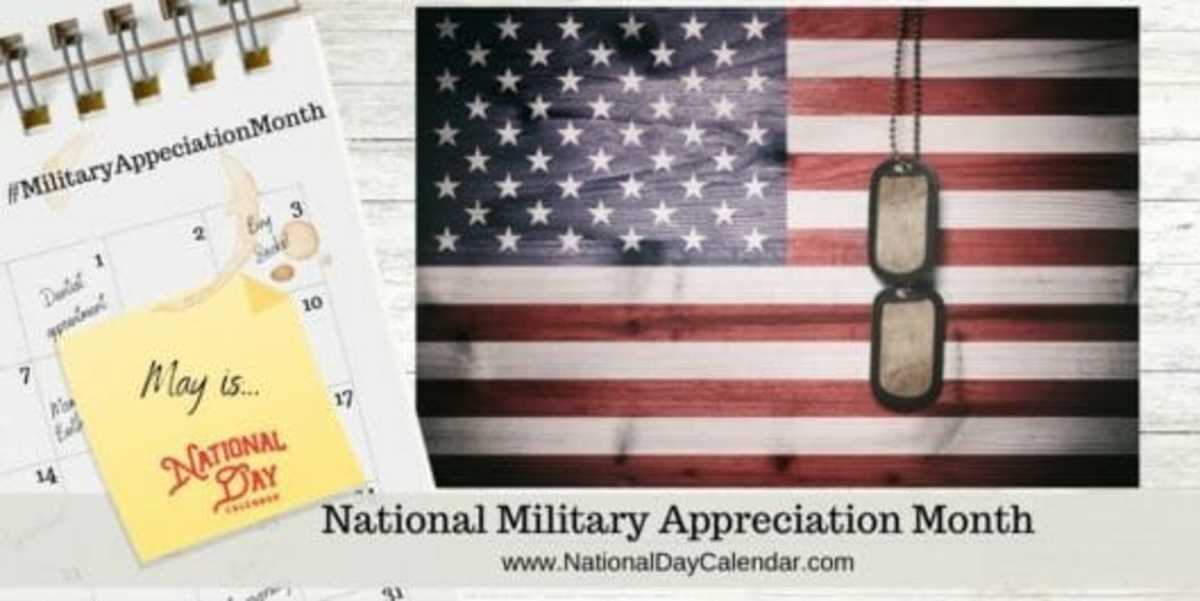 NATIONAL MILITARY APPRECIATION MONTH - MAY - National Day Calendar