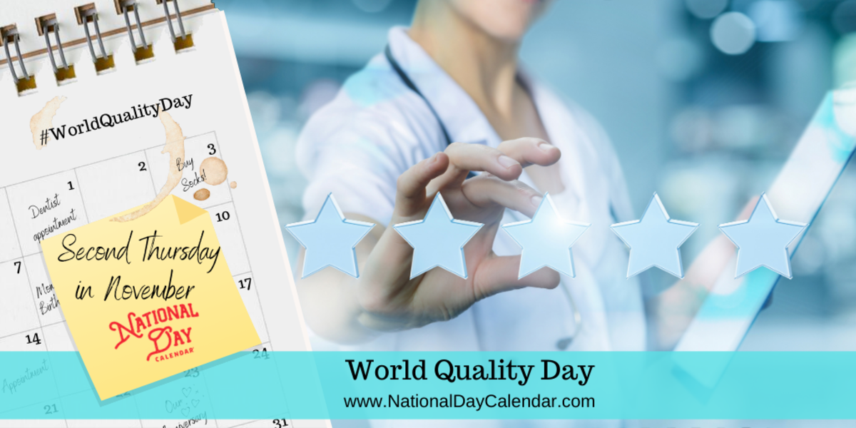 WORLD QUALITY DAY - Second Thursday in November - National Day Calendar