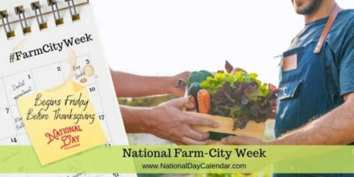 NATIONAL FARM CITY WEEK - Begins Friday Before Thanksgiving - National ...