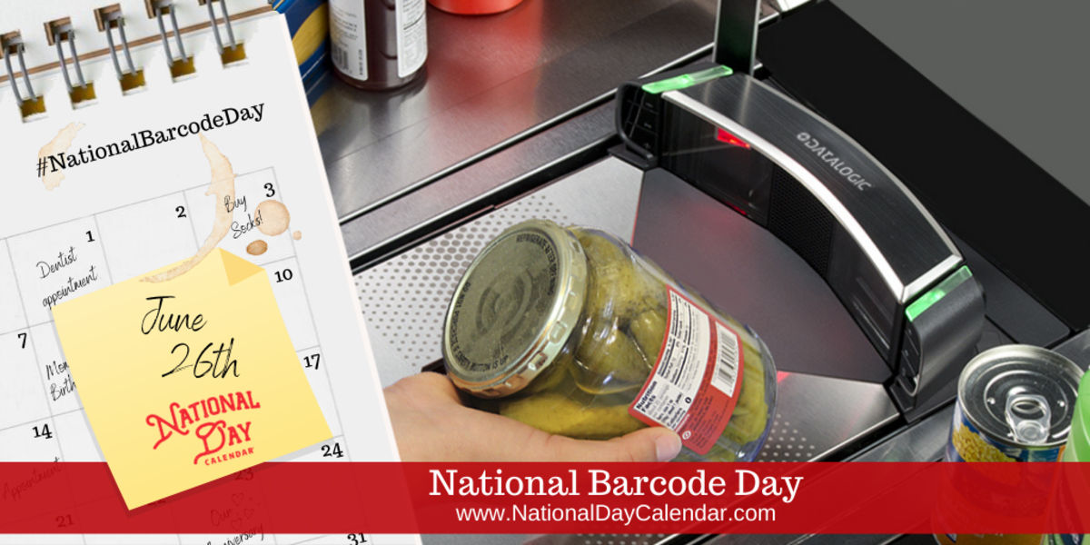 NEW DAY PROCLAMATION | NATIONAL BARCODE DAY - June 26 - National Day ...