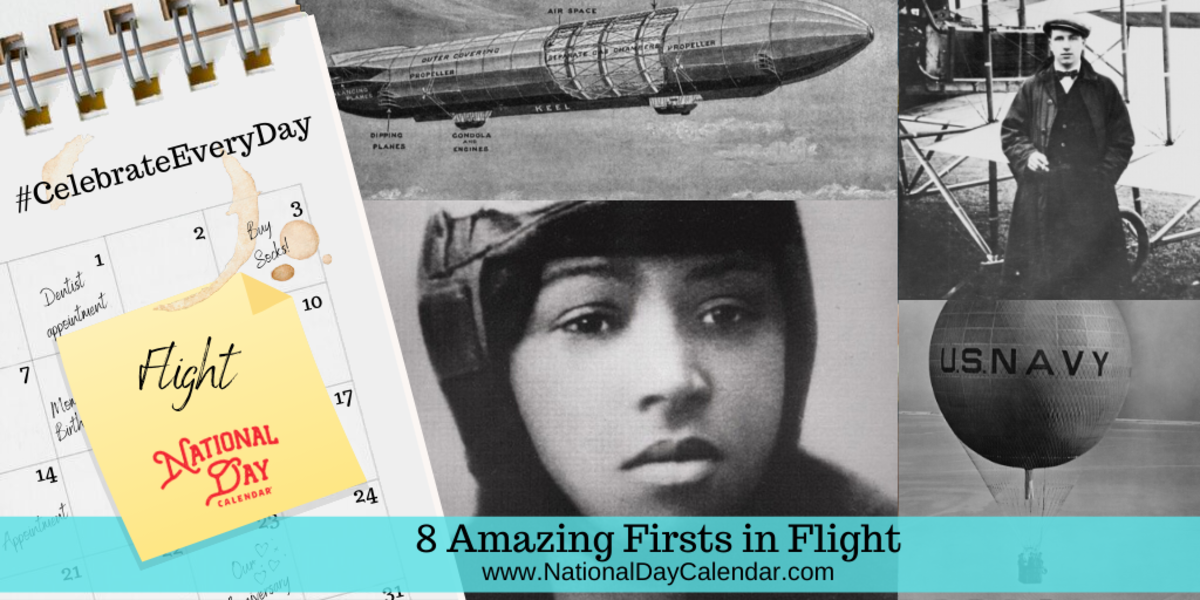 8 AMAZING FIRSTS IN FLIGHT - National Day Calendar