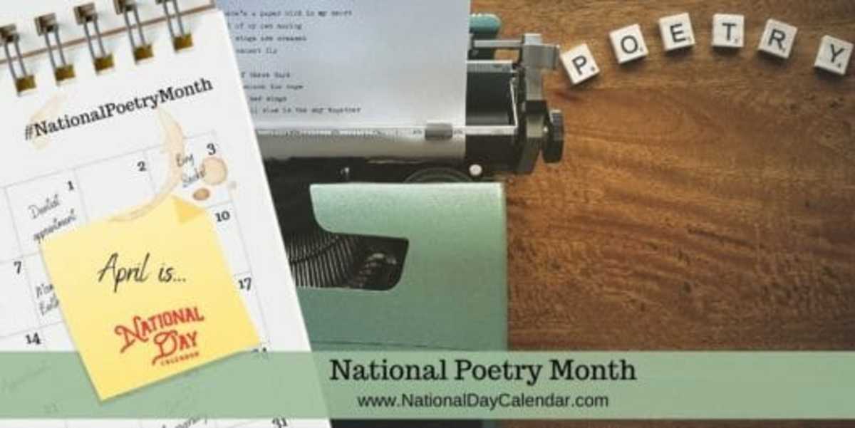 NATIONAL POETRY MONTH - April - National Day Calendar