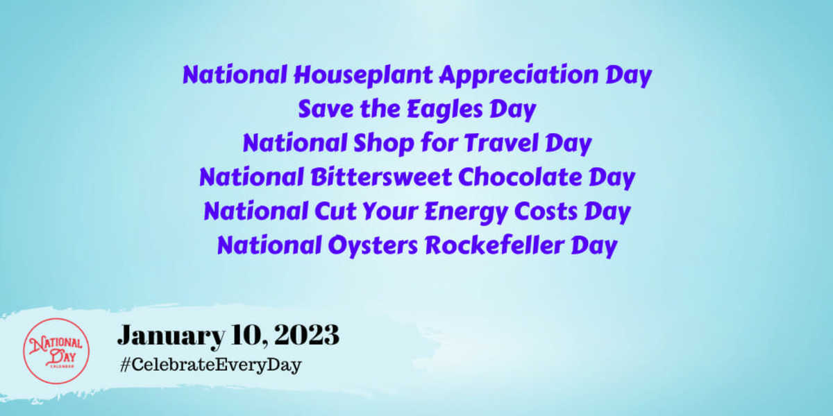 JANUARY 10, 2023 | NATIONAL HOUSEPLANT APPRECIATION DAY | SAVE THE ...
