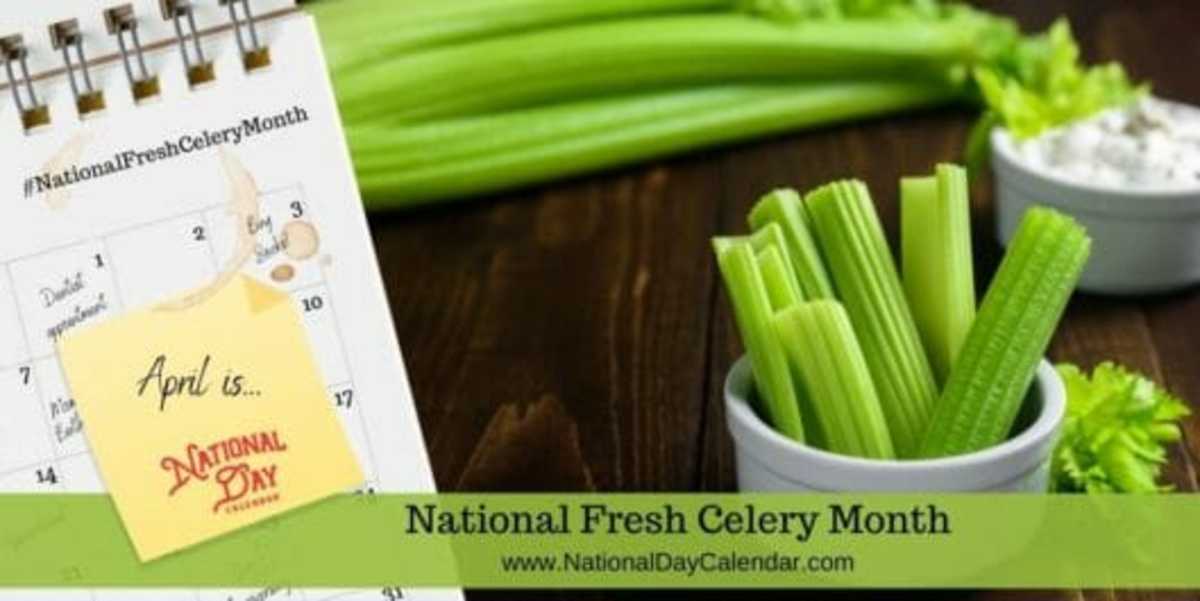 NATIONAL FRESH CELERY MONTH - April - National Day Calendar