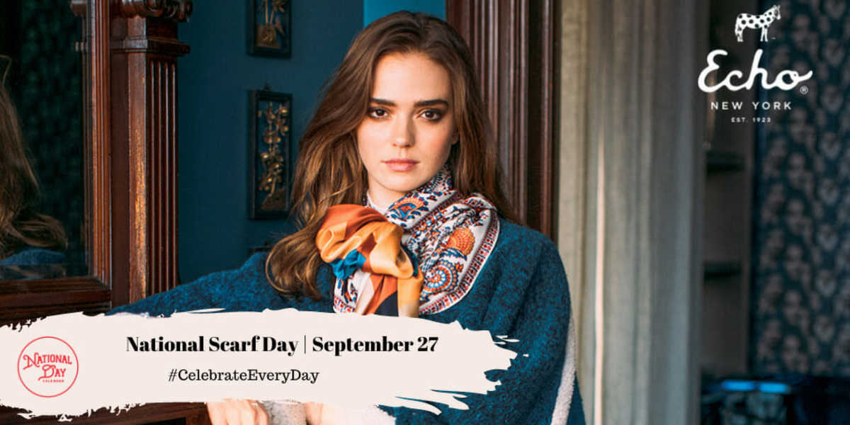 NATIONAL SCARF DAY - September 27 - National Day Calendar