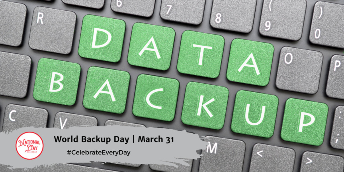 WORLD BACKUP DAY - March 31 - National Day Calendar