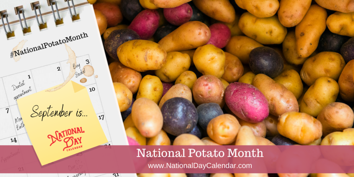NATIONAL POTATO MONTH - September - National Day Calendar