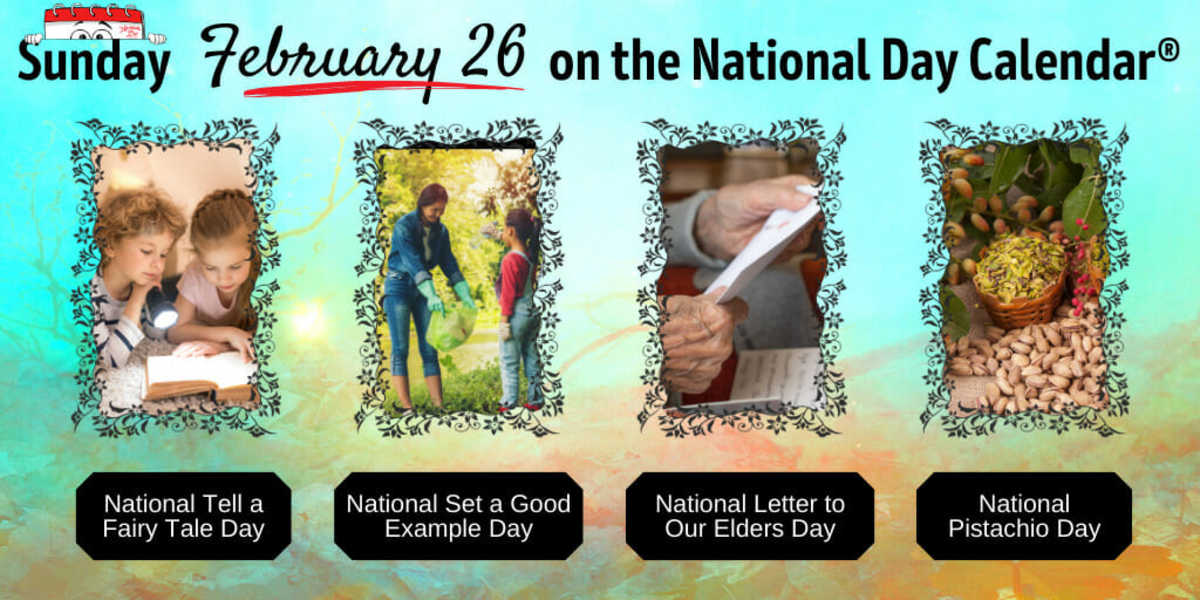 FEBRUARY 26, 2023 | NATIONAL TELL A FAIRY TALE DAY | NATIONAL SET A ...