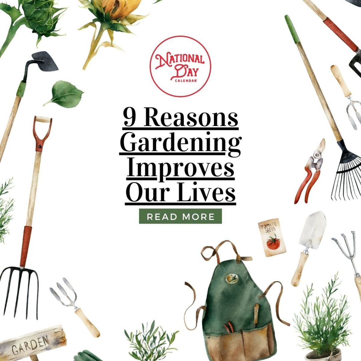 NATIONAL GARDENING EXERCISE DAY | June 6 - National Day Calendar