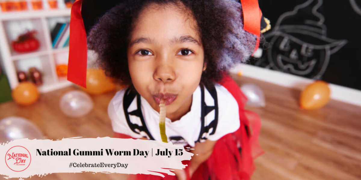 NATIONAL GUMMI WORM DAY | July 15 - National Day Calendar