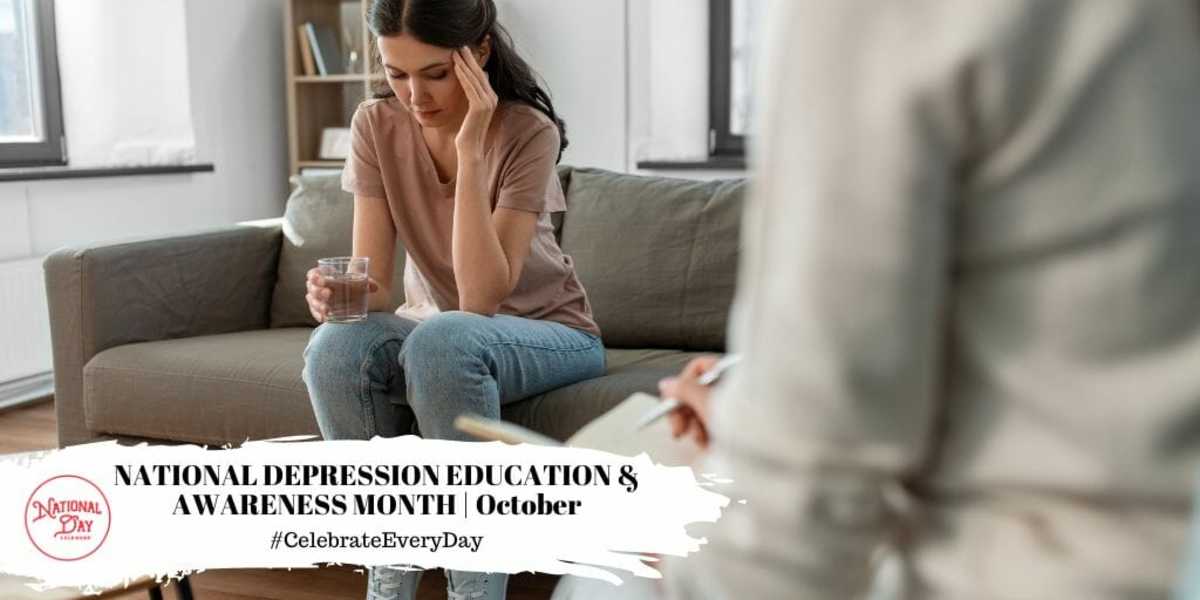 NATIONAL DEPRESSION EDUCATION & AWARENESS MONTH | October - National ...