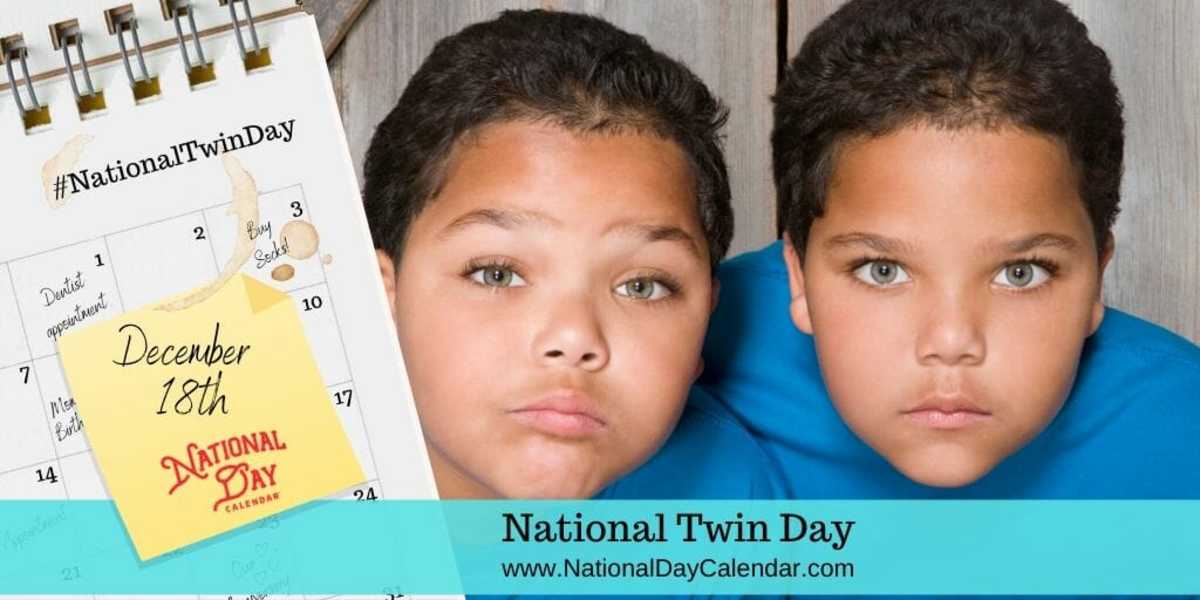 NEW DAY PROCLAMATION | NATIONAL TWIN DAY - December 18 - National Day ...