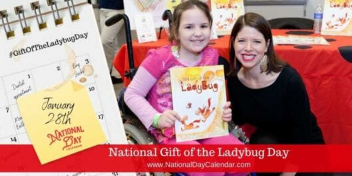 NEW DAY PROCLAMATION | NATIONAL GIFT OF THE LADYBUG DAY - January 28 ...