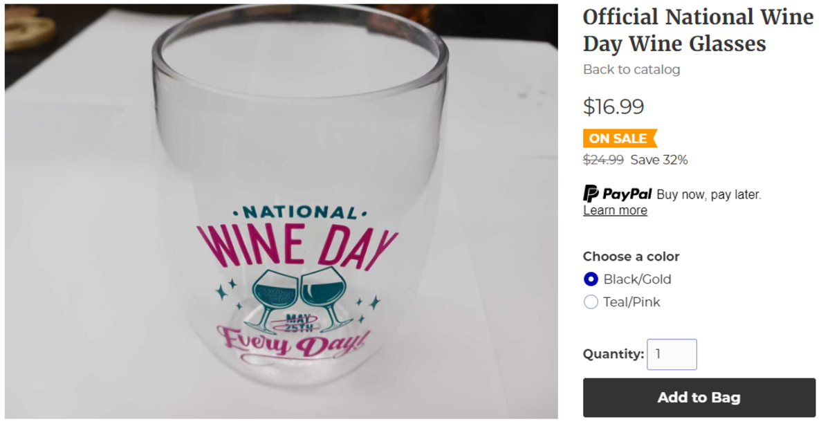 NATIONAL DRINK WINE DAY - February 18 - National Day Calendar