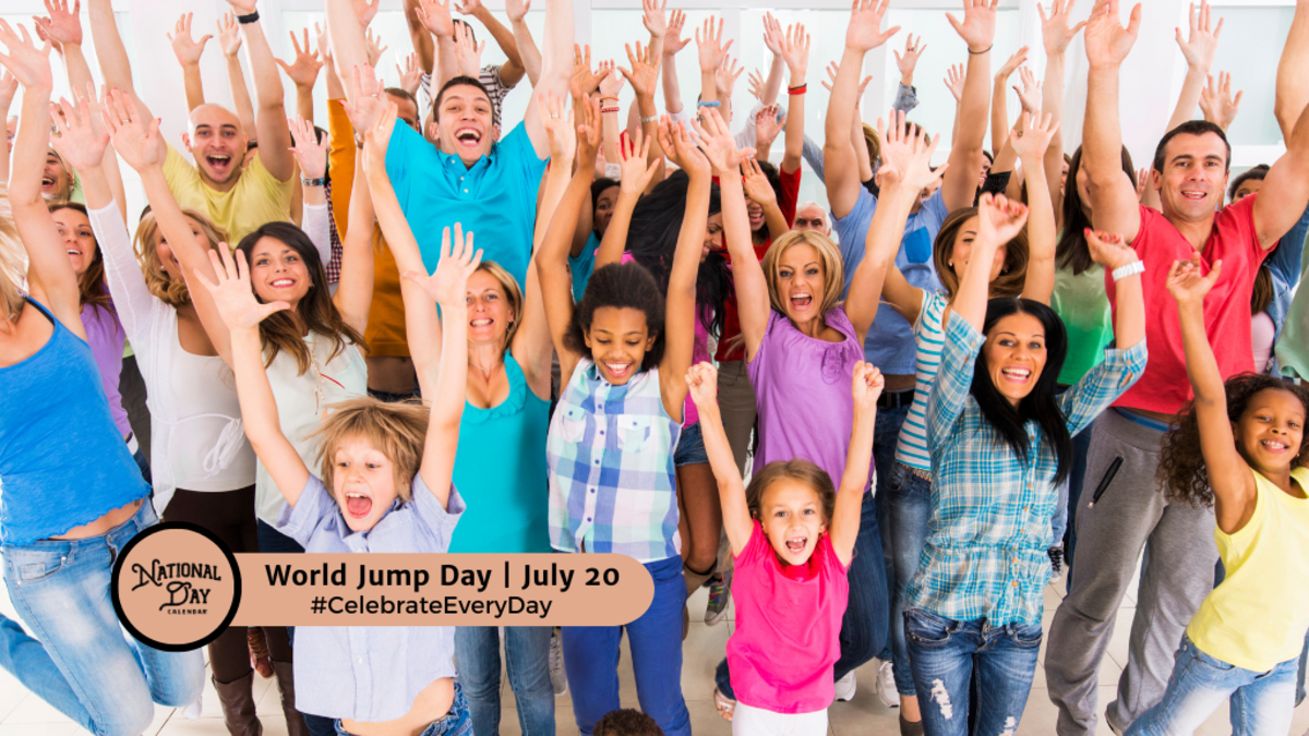 WORLD JUMP DAY | July 20 - National Day Calendar