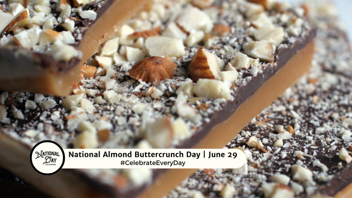 JUNE 29, 2024 | NATIONAL WAFFLE IRON DAY | NATIONAL ALMOND BUTTERCRUNCH ...