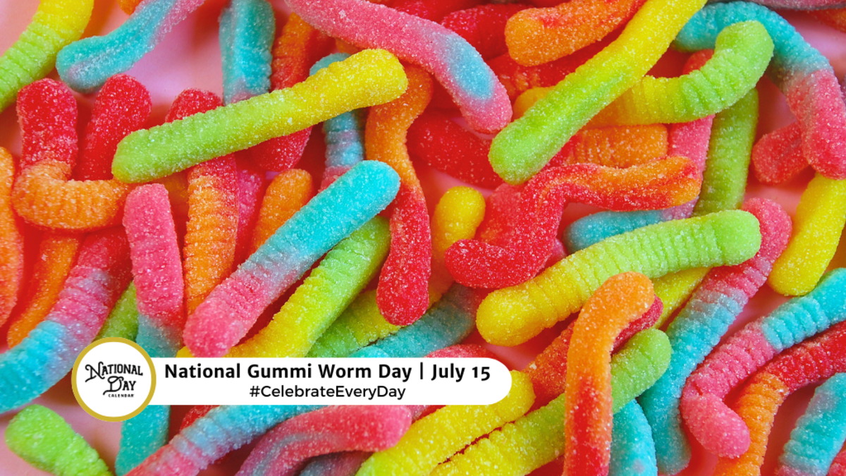 NATIONAL GUMMI WORM DAY | July 15 - National Day Calendar