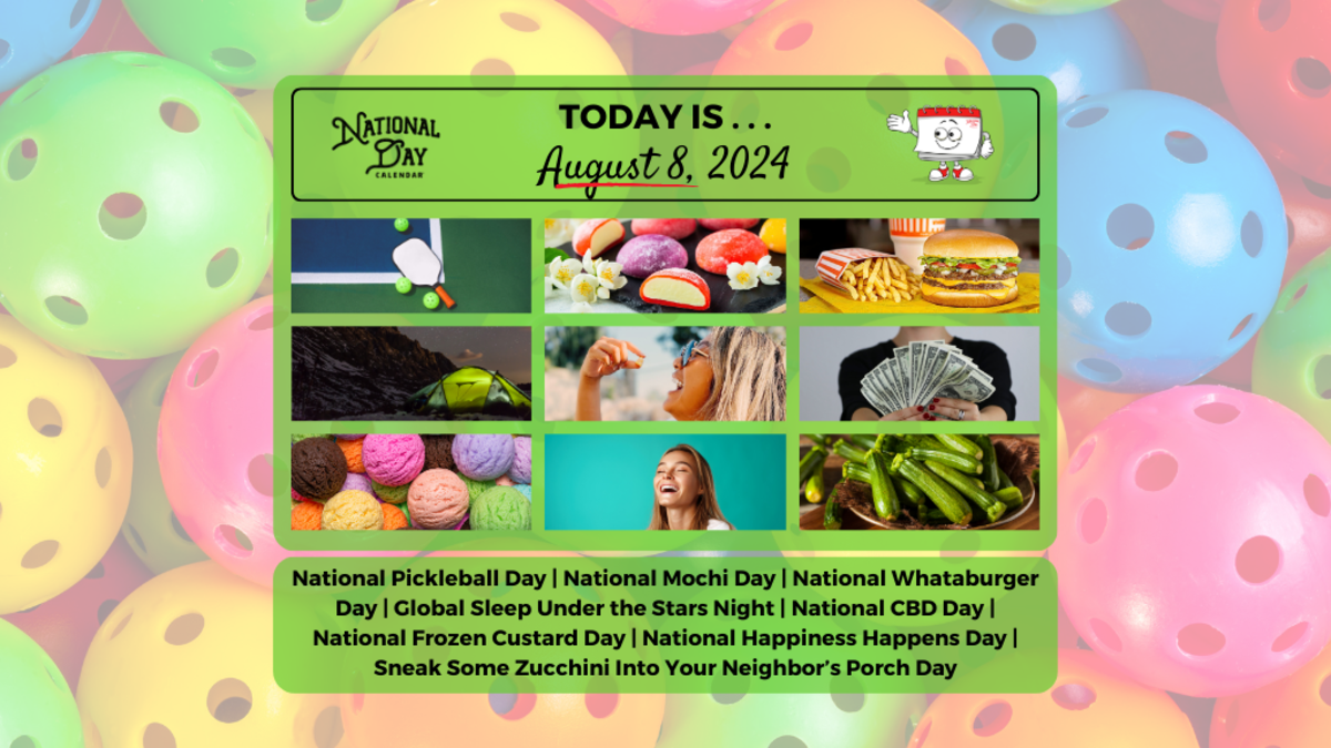 AUGUST 8, 2024 | SNEAK SOME ZUCCHINI INTO YOUR NEIGHBOR'S PORCH DAY ...