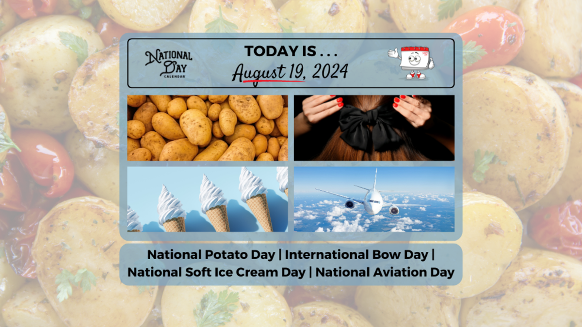 AUGUST 19, 2024 | NATIONAL SOFT ICE CREAM DAY | INTERNATIONAL BOW DAY ...