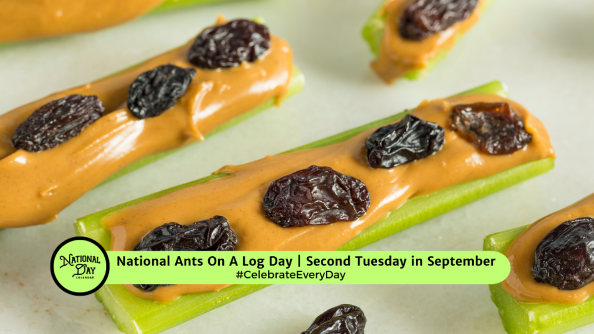 SEPTEMBER 10, 2024 | NATIONAL TV DINNER DAY | NATIONAL ANTS ON A LOG ...