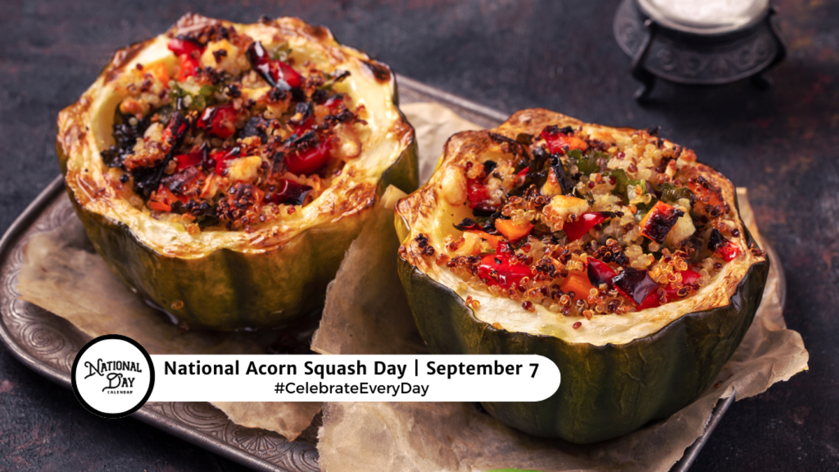 NATIONAL ACORN SQUASH DAY | September 7 - National Day Calendar