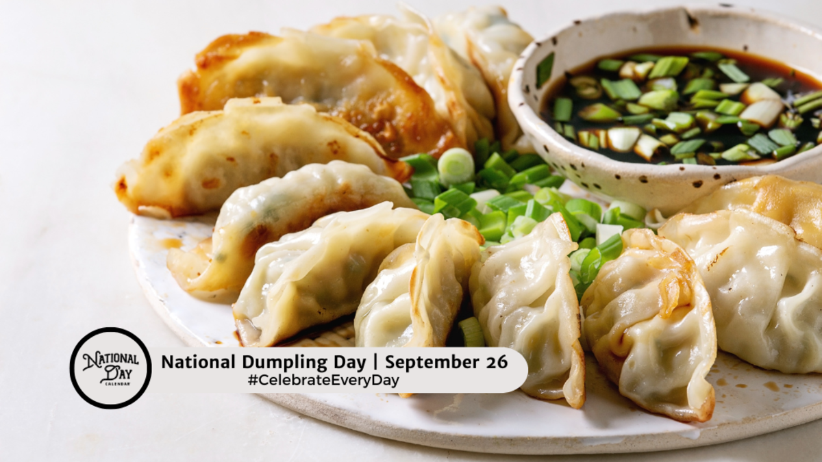 NATIONAL DUMPLING DAY | September 26 - National Day Calendar