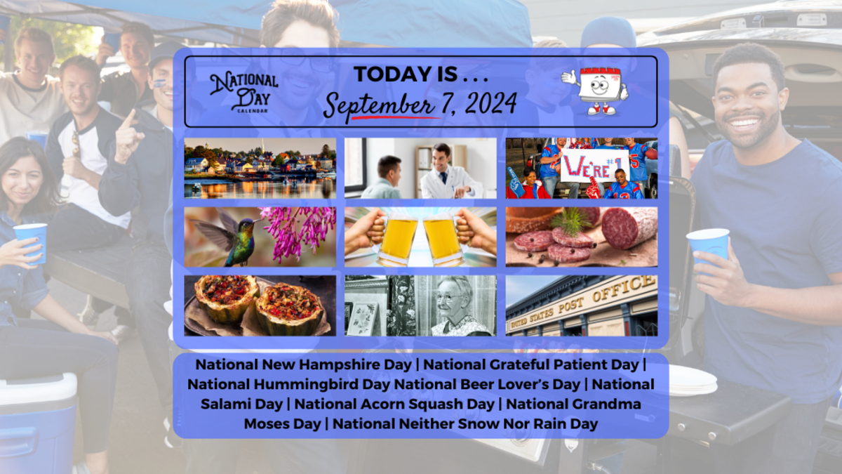 SEPTEMBER 7, 2024 | BEER LOVER'S DAY | NATIONAL GRATEFUL PATIENT DAY ...