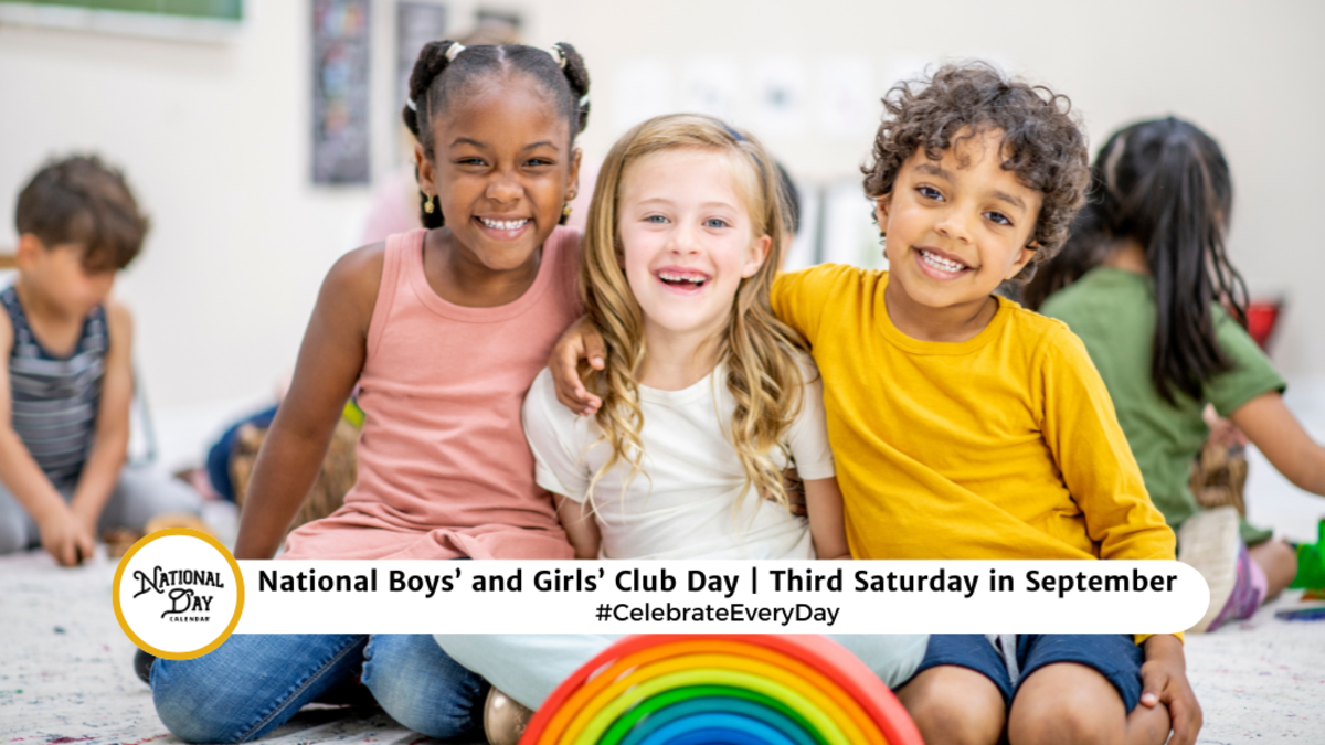 BOYS' AND GIRLS' CLUB DAY FOR KIDS - Third Saturday in September ...