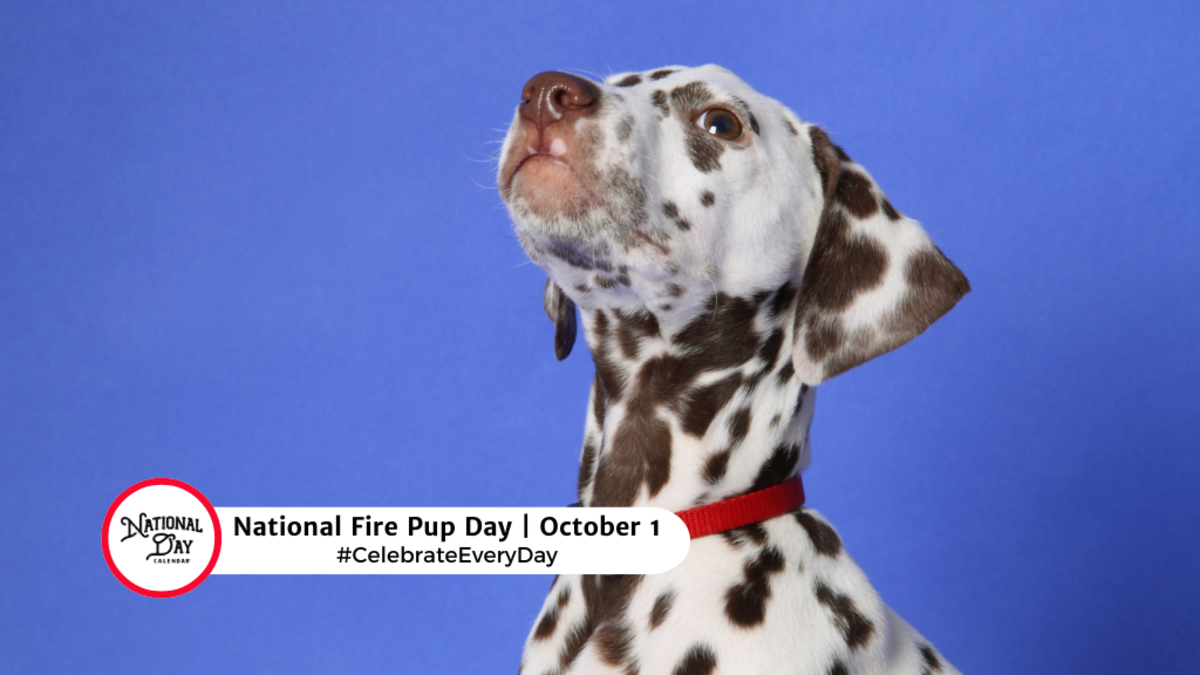 NATIONAL FIRE PUP DAY | October 1 - National Day Calendar