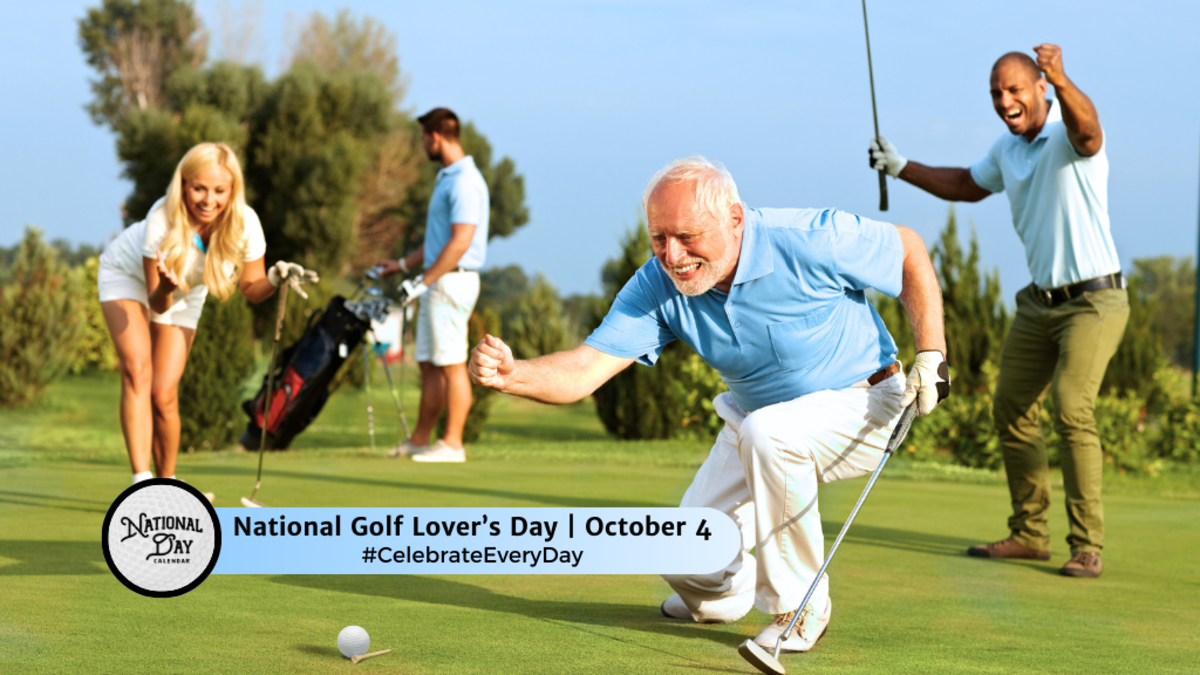 NATIONAL GOLF LOVER'S DAY | October 4 - National Day Calendar