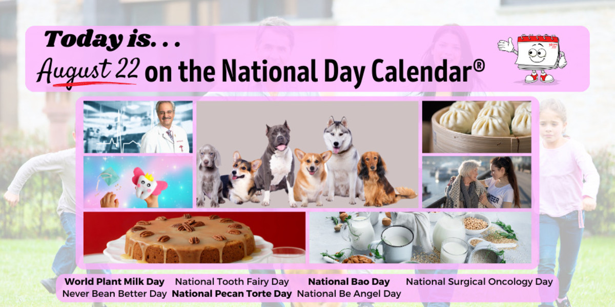 AUGUST 22, 2023 | NATIONAL BE AN ANGEL DAY | NEVER BEAN BETTER DAY ...