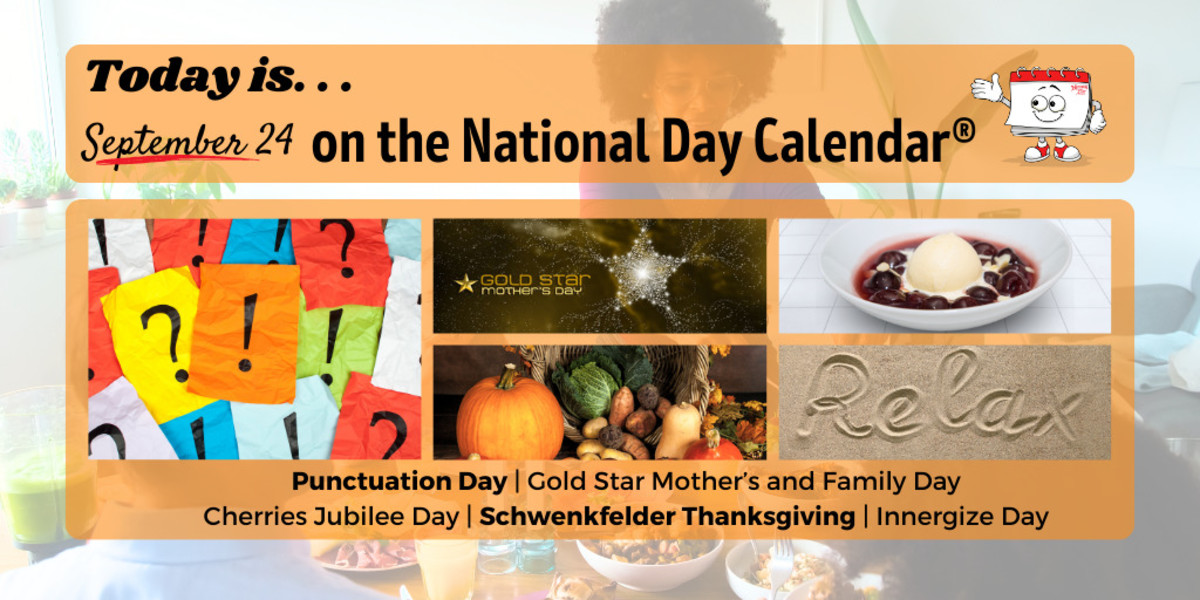 SEPTEMBER 24, 2023 | GOLD STAR MOTHER’S AND FAMILY DAY | INNERGIZE DAY ...
