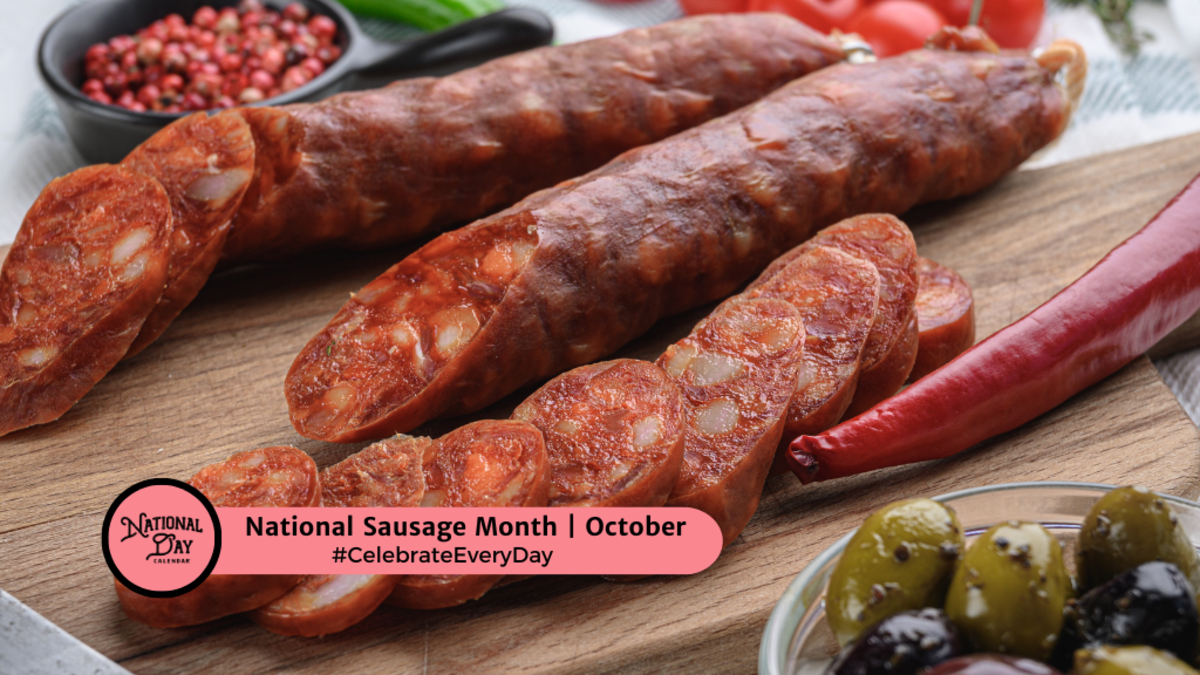 NATIONAL SAUSAGE MONTH | October - National Day Calendar