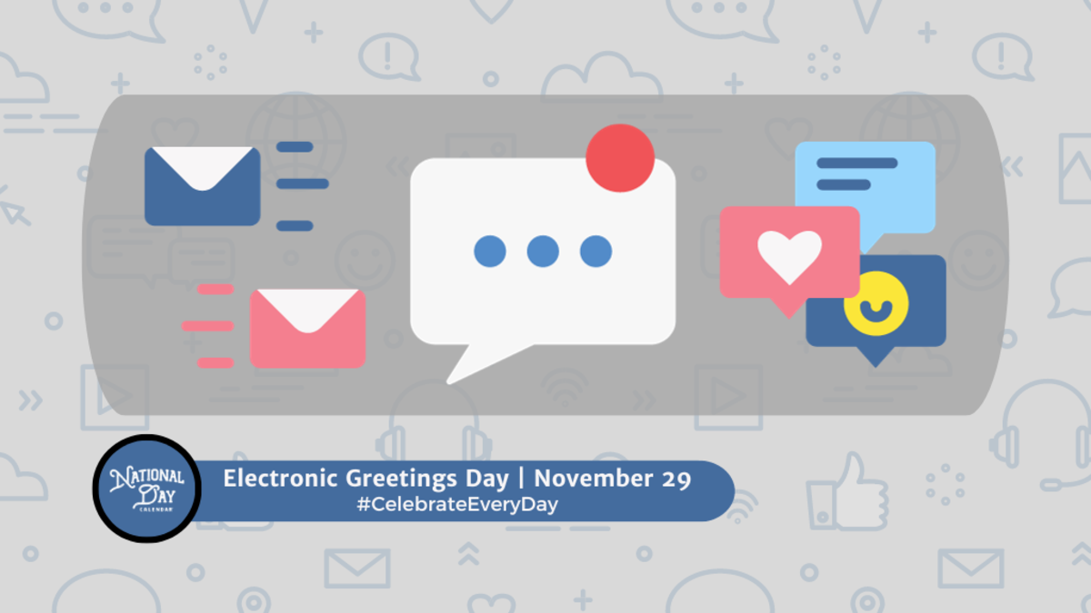 NOVEMBER 29, 2023 | ELECTRONIC GREETINGS DAY | NATIONAL PACKAGE ...