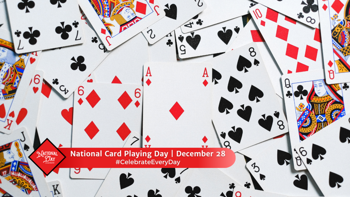 NATIONAL CARD PLAYING DAY - December 28 - National Day Calendar