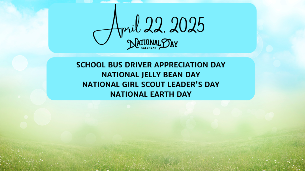 APRIL 22, 2025 | SCHOOL BUS DRIVER APPRECIATION DAY | NATIONAL JELLY ...