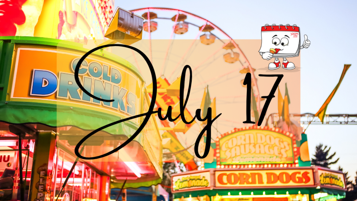 JULY 17 | Birthdays and Events - National Day Calendar