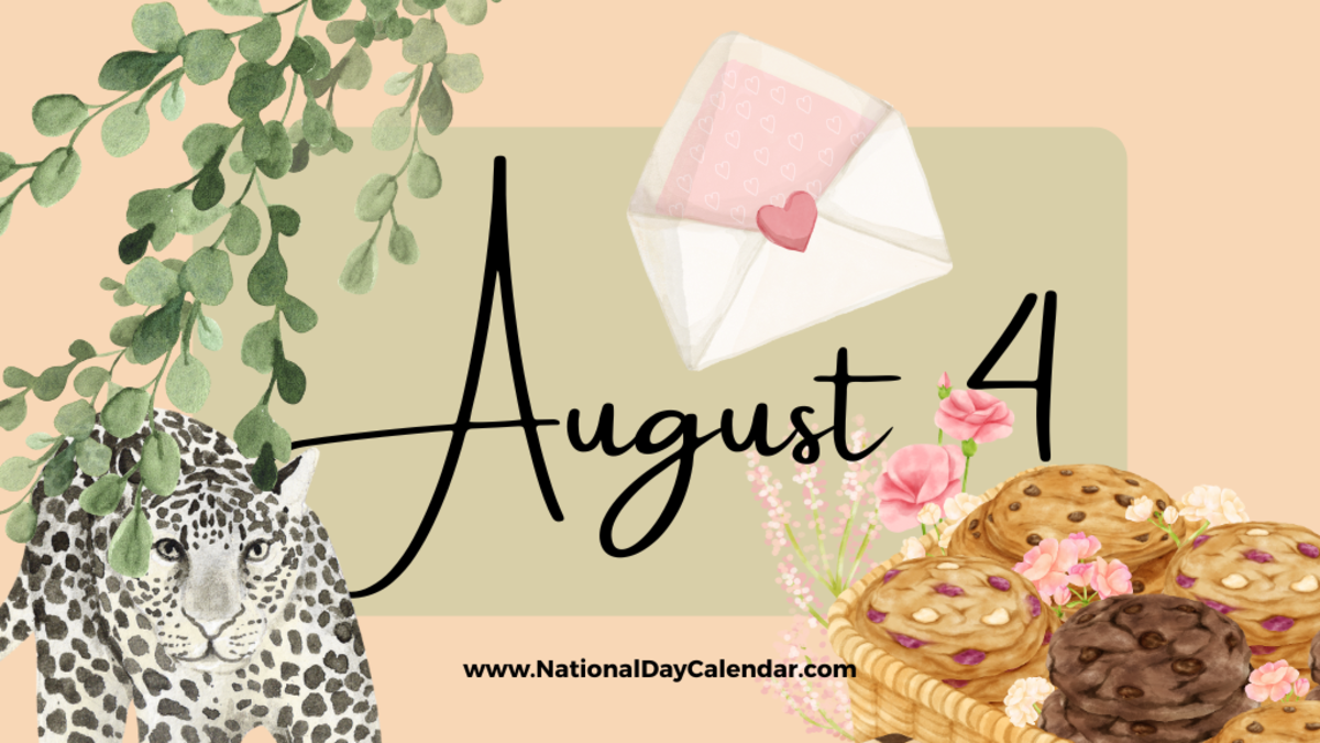 AUGUST 4 | Birthdays and Events - National Day Calendar