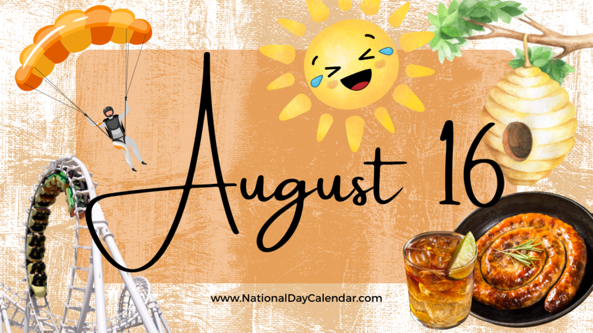 AUGUST 16 | Birthdays and Events - National Day Calendar