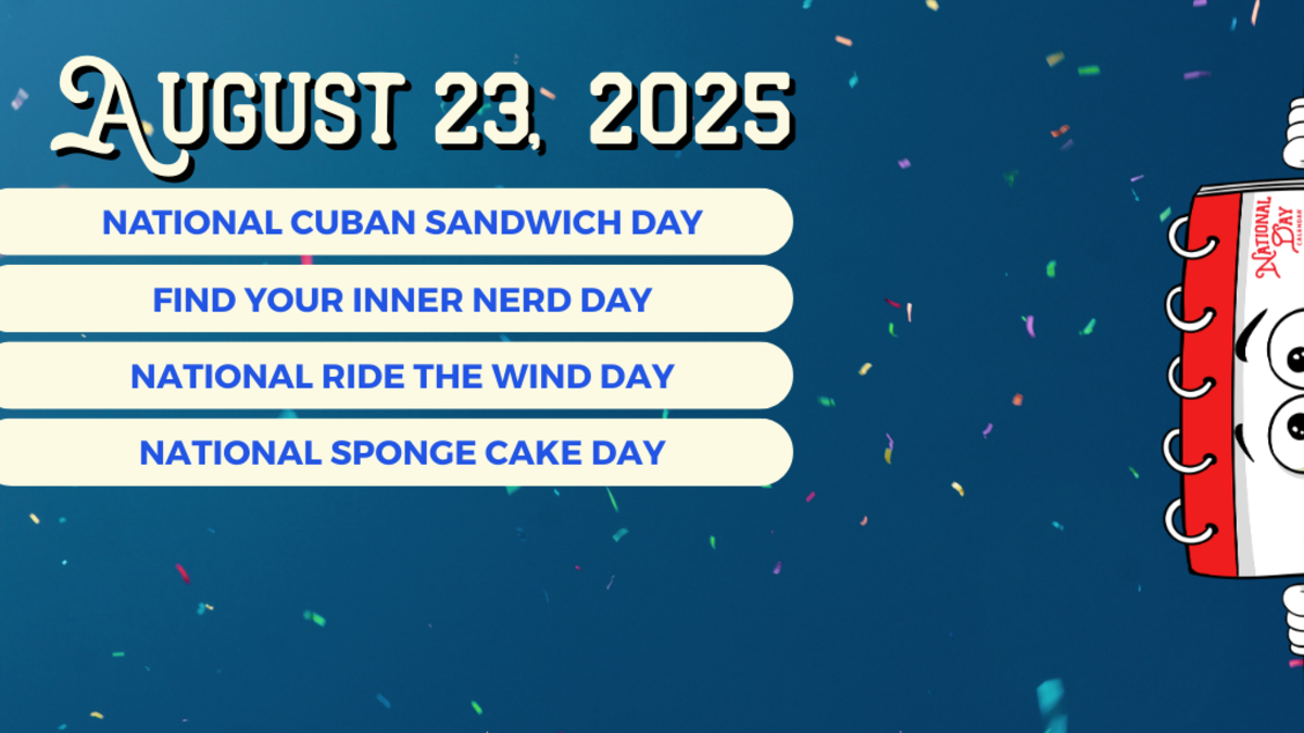 AUGUST 23, 2025 | NATIONAL CUBAN SANDWICH DAY | FIND YOUR INNER NERD ...