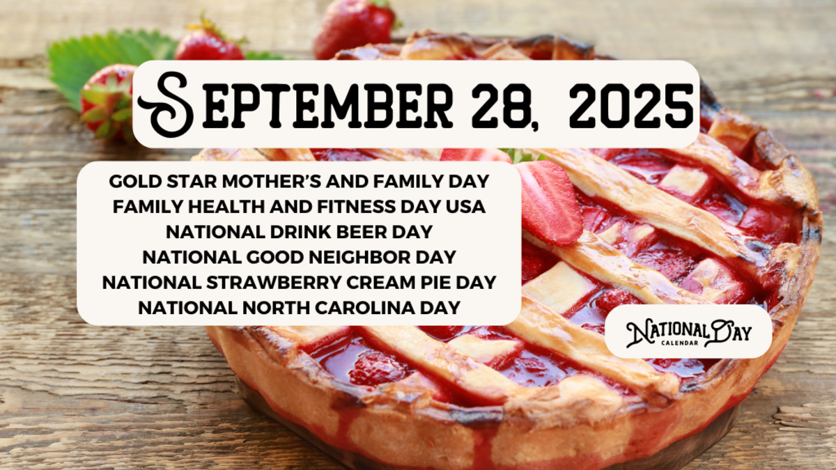 SEPTEMBER 28, 2025 | GOLD STAR MOTHER’S AND FAMILY DAY | NATIONAL ...