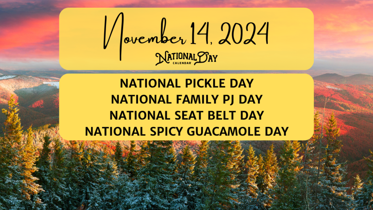 NOVEMBER 14, 2024 | NATIONAL PICKLE DAY | NATIONAL FAMILY PJ DAY ... NOVEMBER 14, 2024 | NATIONAL PICKLE DAY | NATIONAL FAMILY PJ DAY ...