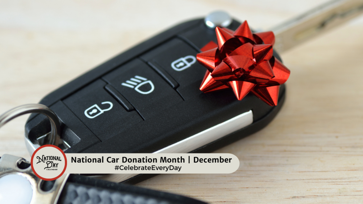 NATIONAL CAR DONATION MONTH - December - National Day Calendar