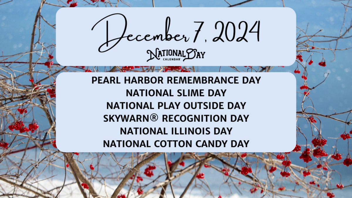 DECEMBER 7, 2024 | NATIONAL PEARL HARBOR REMEMBRANCE DAY | NATIONAL ...