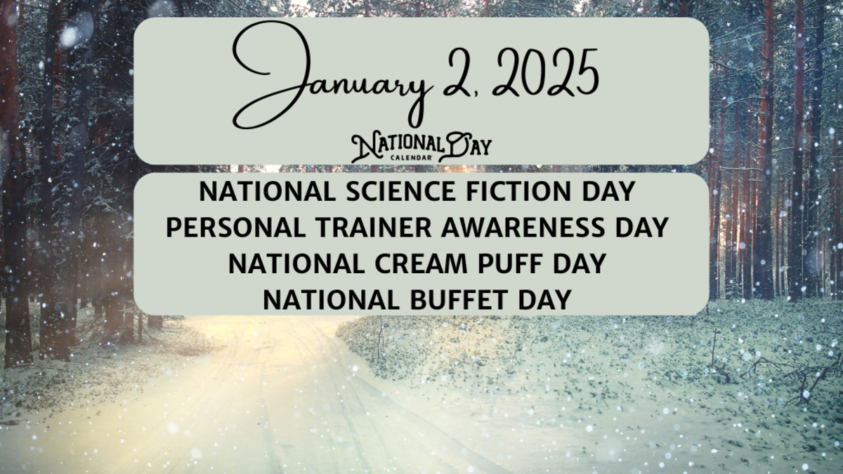 JANUARY 2, 2025 | NATIONAL SCIENCE FICTION DAY | PERSONAL TRAINER ...