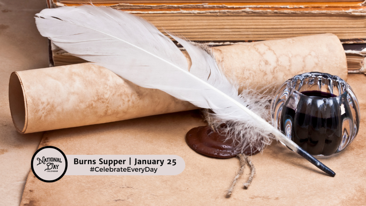 BURNS SUPPER | January 25 - National Day Calendar