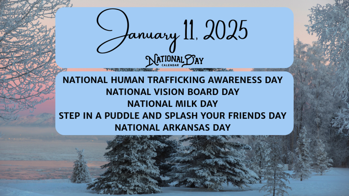 JANUARY 11, 2025 | NATIONAL HUMAN TRAFFICKING AWARENESS DAY | NATIONAL ...