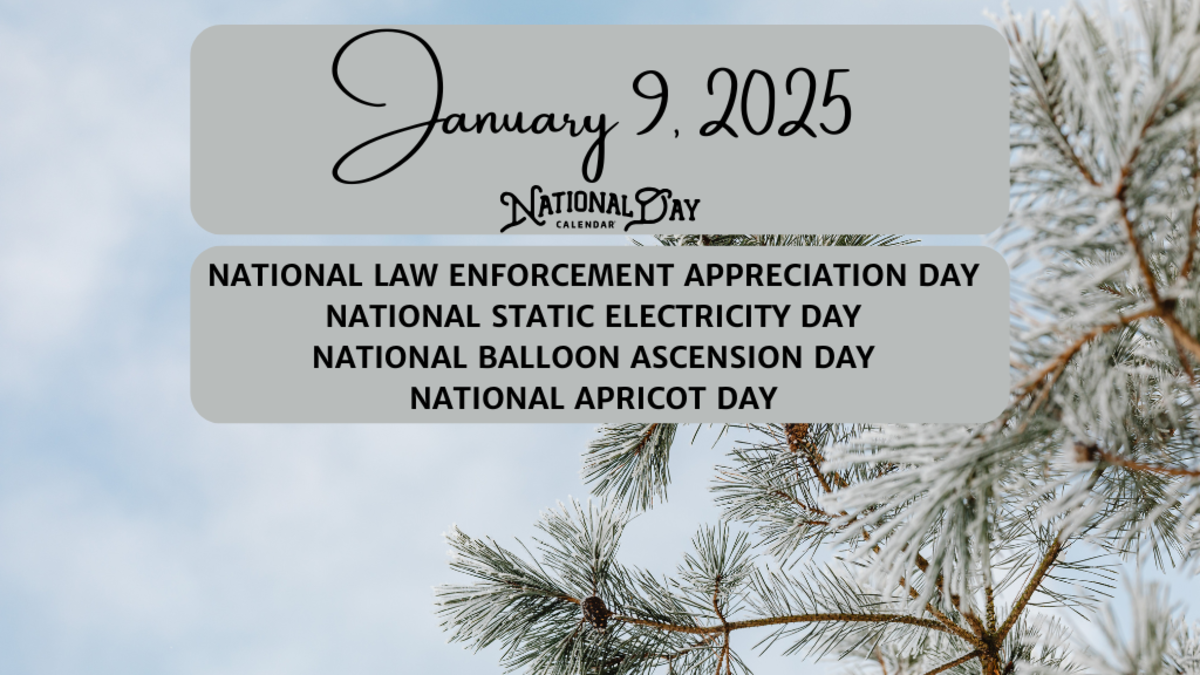 JANUARY 9, 2025 | NATIONAL LAW ENFORCEMENT APPRECIATION DAY | NATIONAL ...