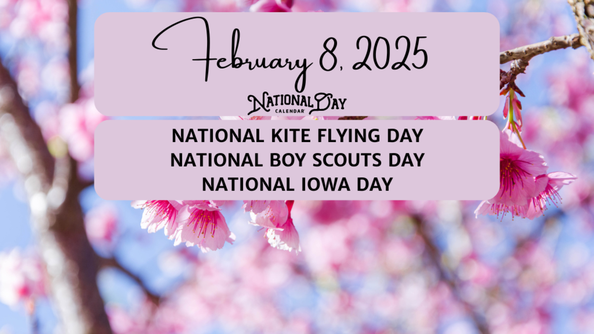 FEBRUARY 8, 2025 | NATIONAL KITE FLYING DAY | NATIONAL BOY SCOUTS DAY ...